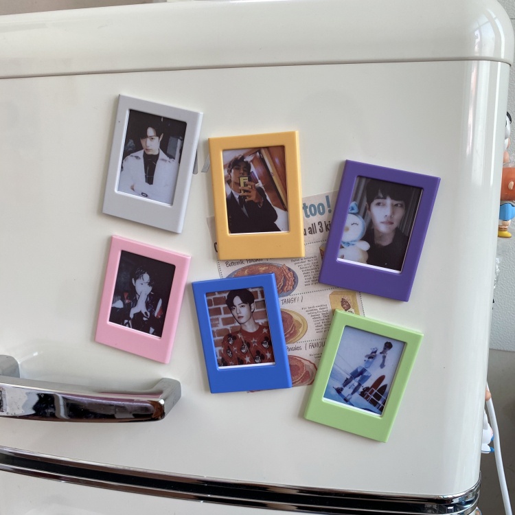 Color Photo Frame Polaroid Refrigerator Sticker Magnet ins Creative ...