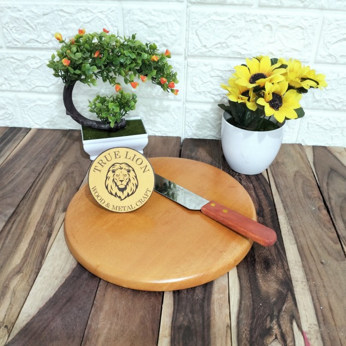 KAYU Round WOODEN CHOPPING BOARD ROUND BOARD PHOTO BASE PROPERTIES ...