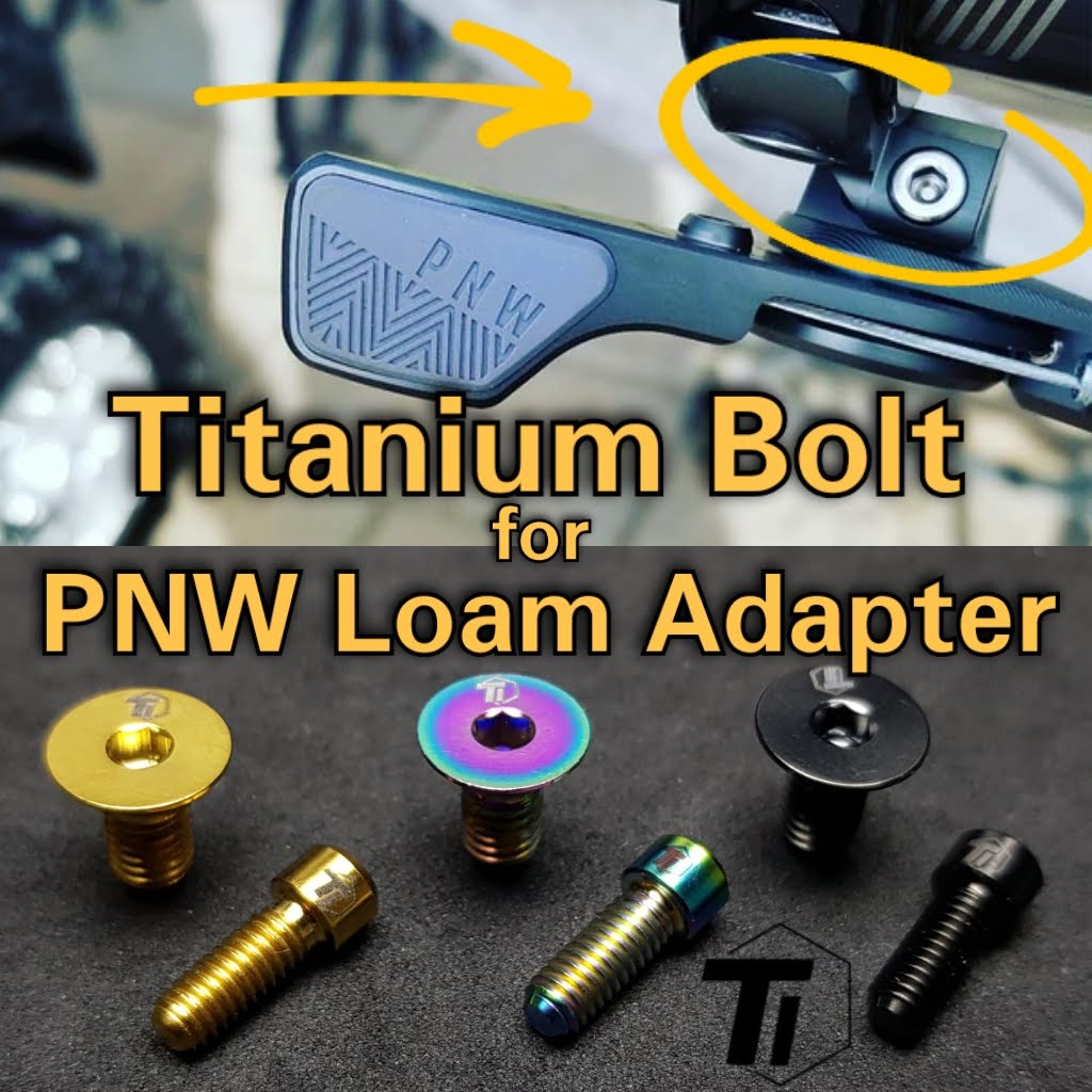 Titanium Bolt for PNW Loam Remote Lever Adapter Clamp | Dropper post ...