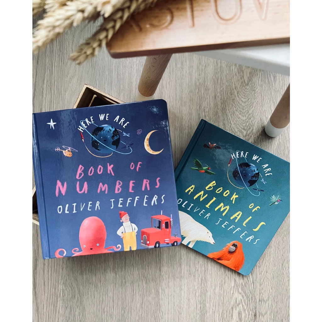Here We Are: Book of Animals & Book of Numbers (by Oliver Jeffers ...