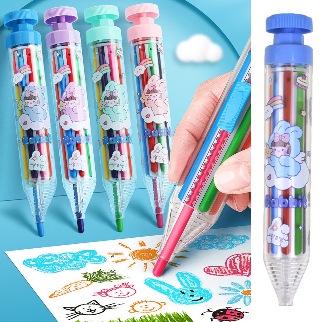 hanoim1 Children Drawing Pen Multi-color Drawing Pen for Kids Fun and ...