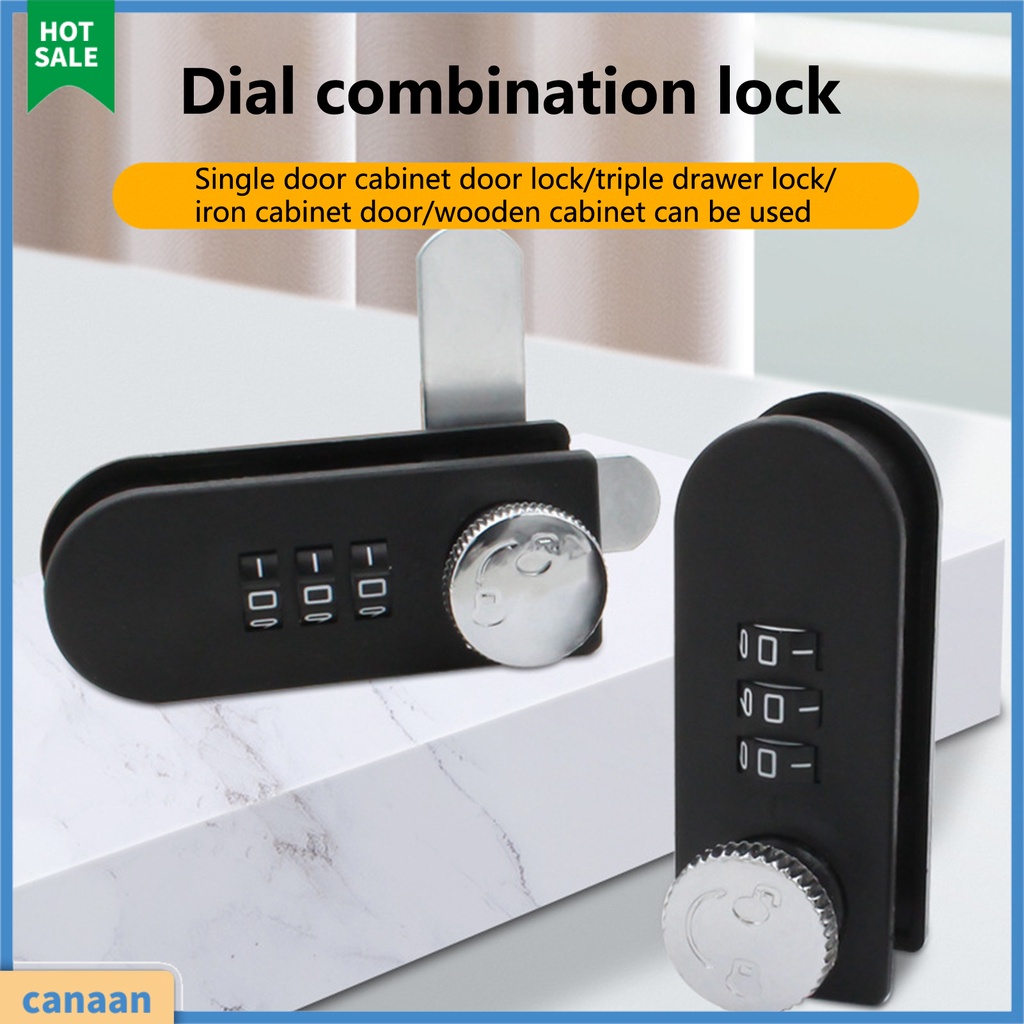 (canaan) Alloy Number Code Lock Household Accessory Office Cabinet Code ...