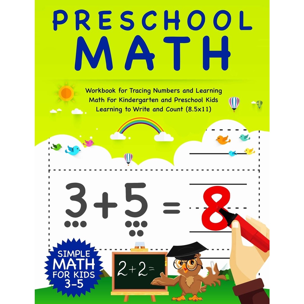 [sgstock] Preschool Math: Workbook For Tracing Numbers And Learning ...