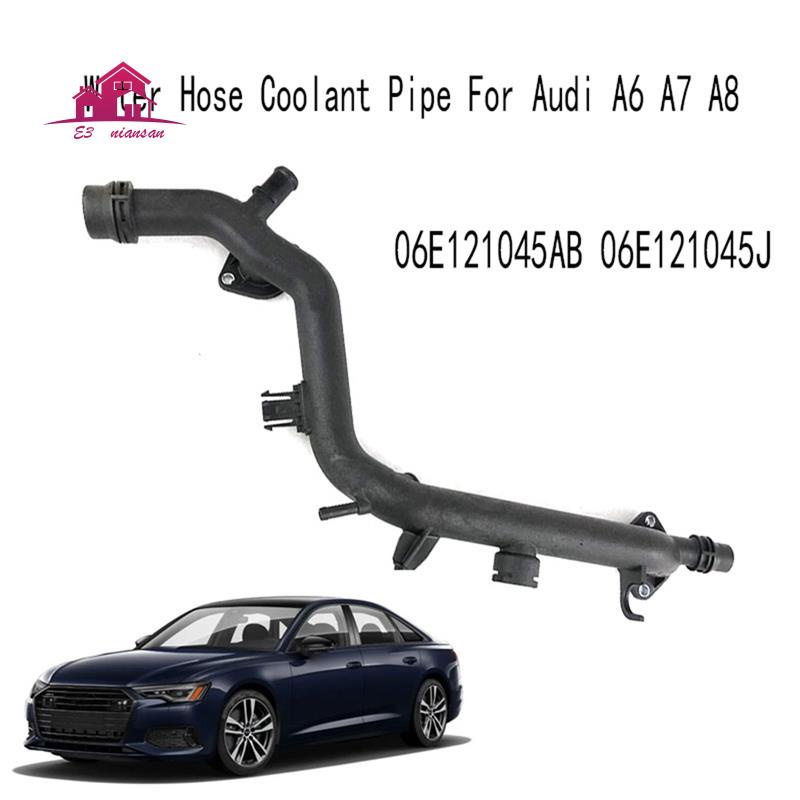 1 Pcs Car Engine Cooling Radiator Pipe Water Hose Coolant Pipe Plastic ...