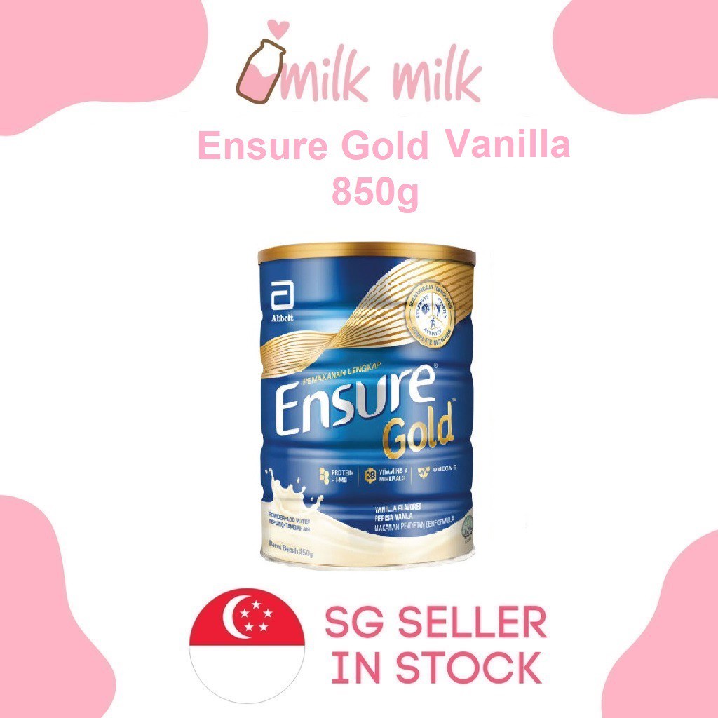 Ensure Gold Coffee/Vanilla/Wheat 800g(Tin)/2.4kg(Refill) | Shopee Singapore