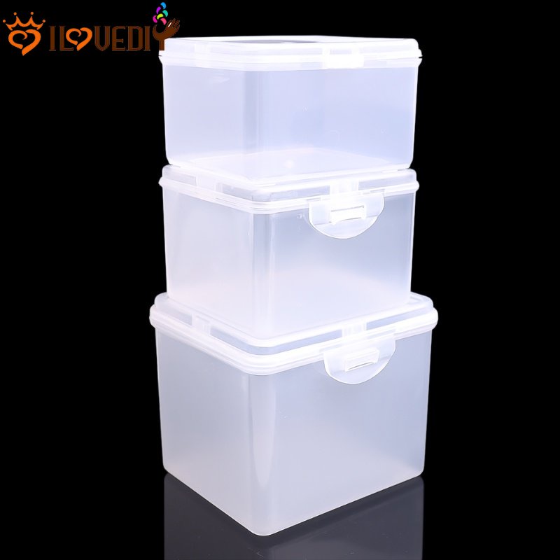 Multipurpose Home StorageBoxs Rectangular Plastic Clear Storage Box ...