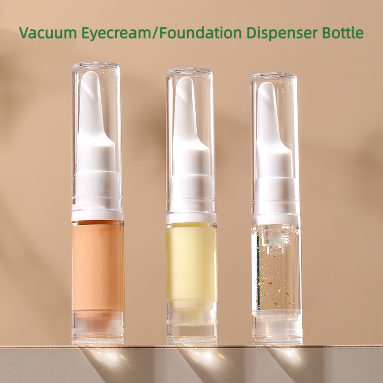 Travel Bottle 5/10/15ml Clear Foundation Dispenser Bottle/ Portable ...