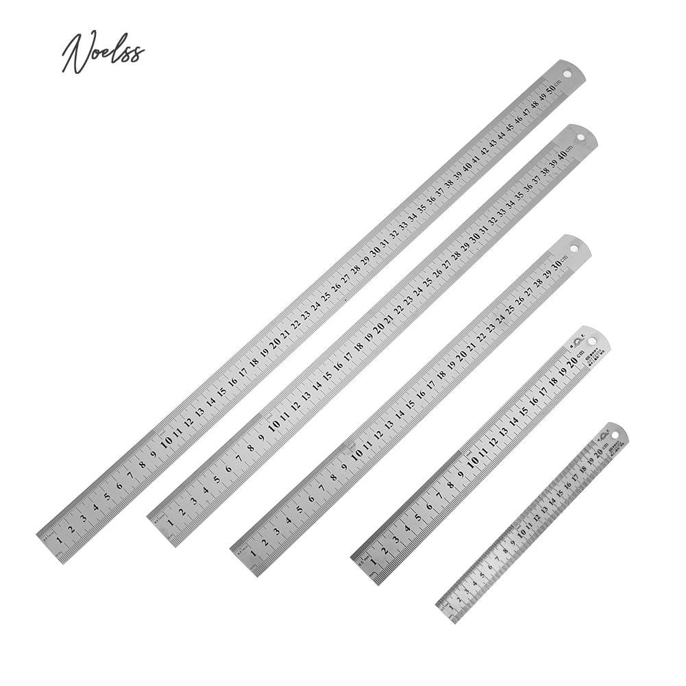 [Noel.sg] 150MM Double Side Stainless Steel Straight Ruler Metric Rule ...