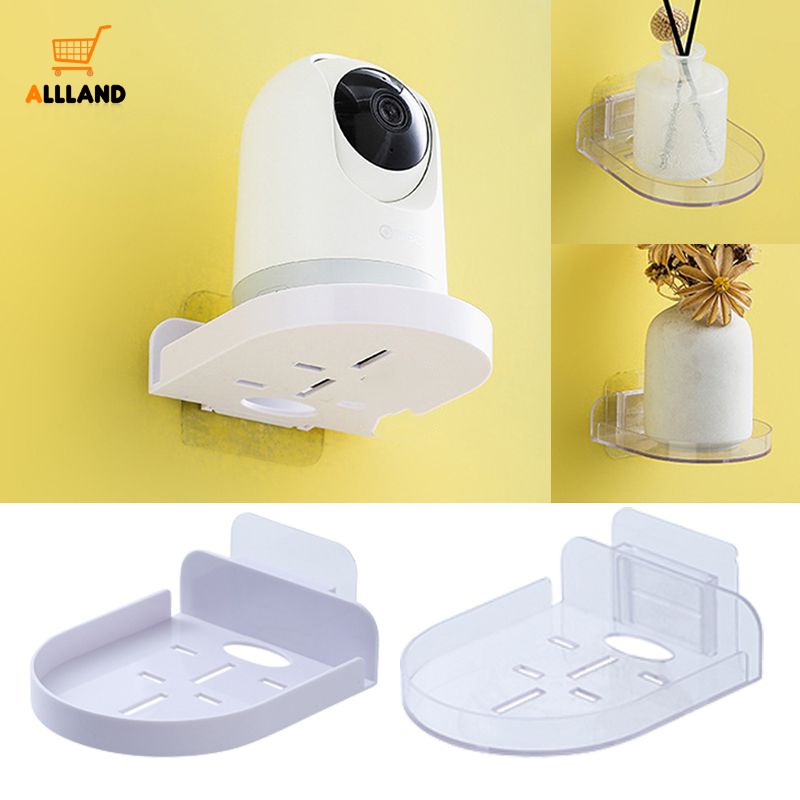 Portable Wall Mounted Plastic Camera Storage Shelf/ Self Adhesive ...