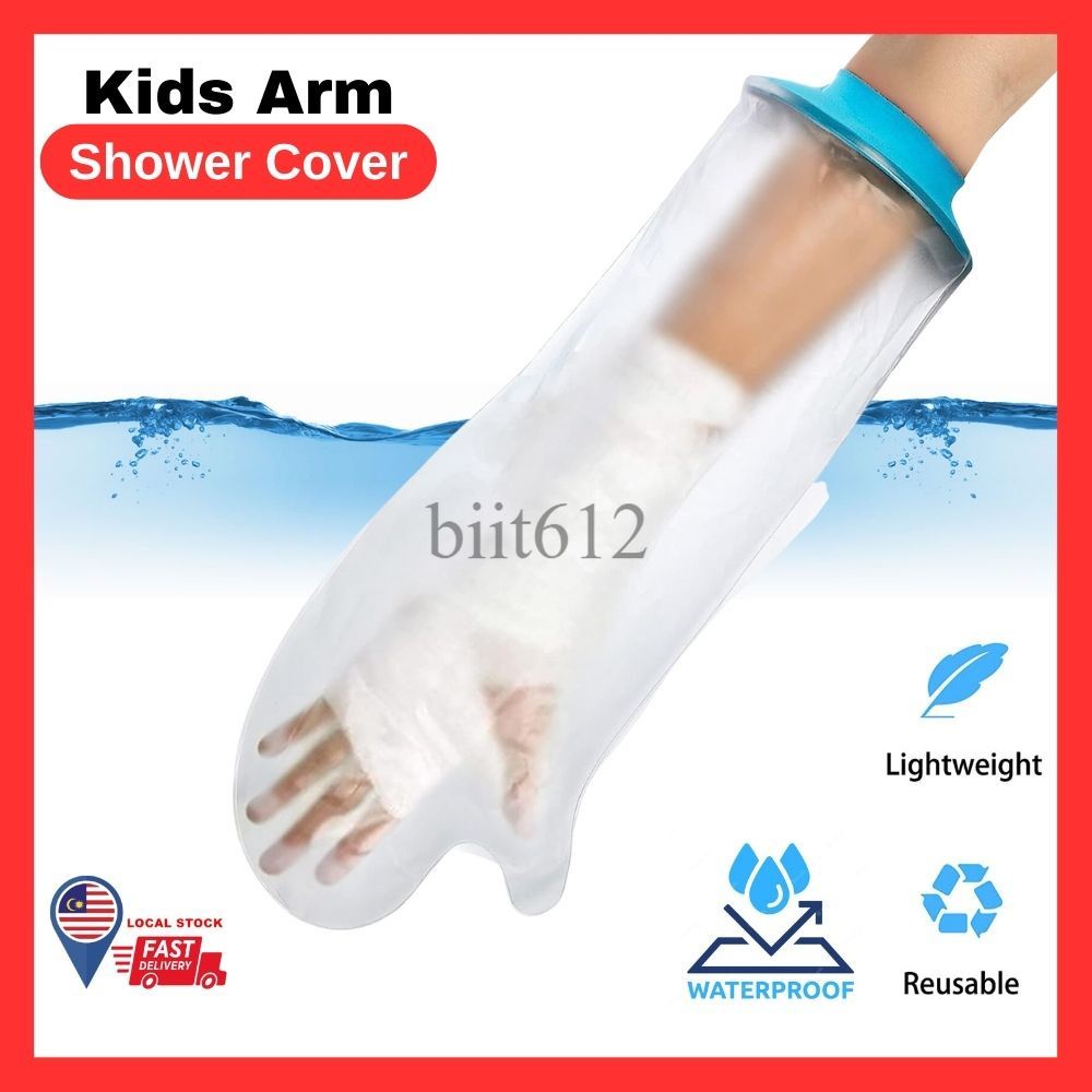 LOCAL Kids Arm Injury Bath Shower Waterproof Cast Cover Watertight ...