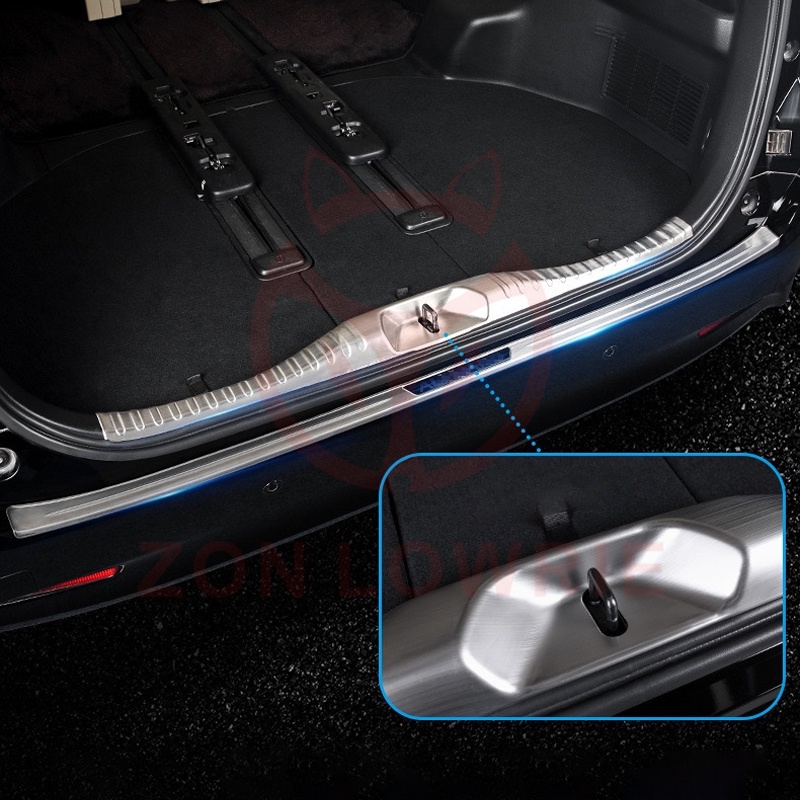 for Toyota Alphard / Vellfire Rear Bumper Protector - In / Out Cover ...