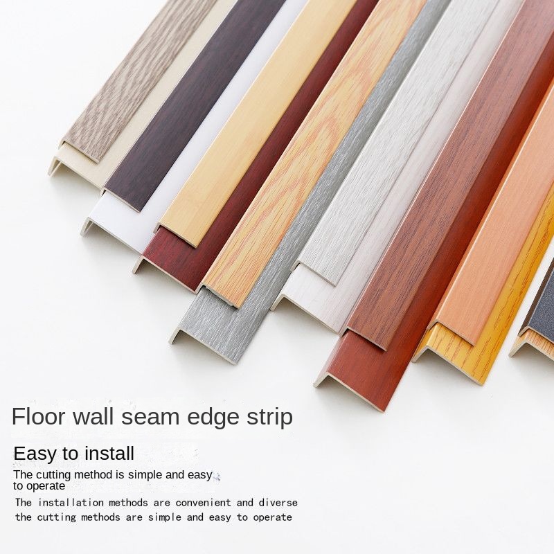 Se7ven Solid Wood Floor Edge Sealing Wood Grain Rectangular Buckle L ...