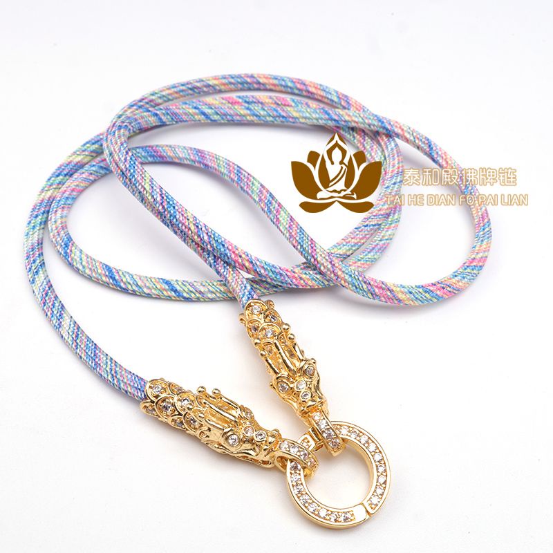【Ready stock】Thai Buddha thangka chain pendant necklace hang rope ...