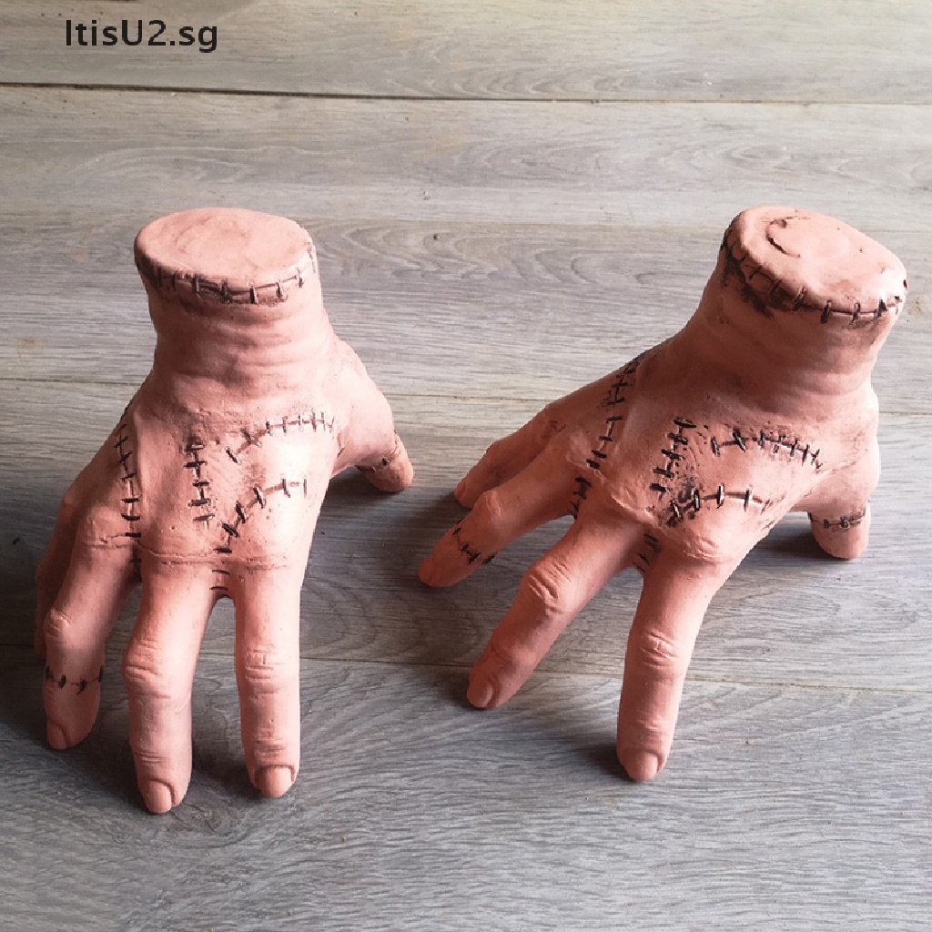 [ItisU] Wednesday Thing Hand From Addams Family Cosplay Latex Figurine ...