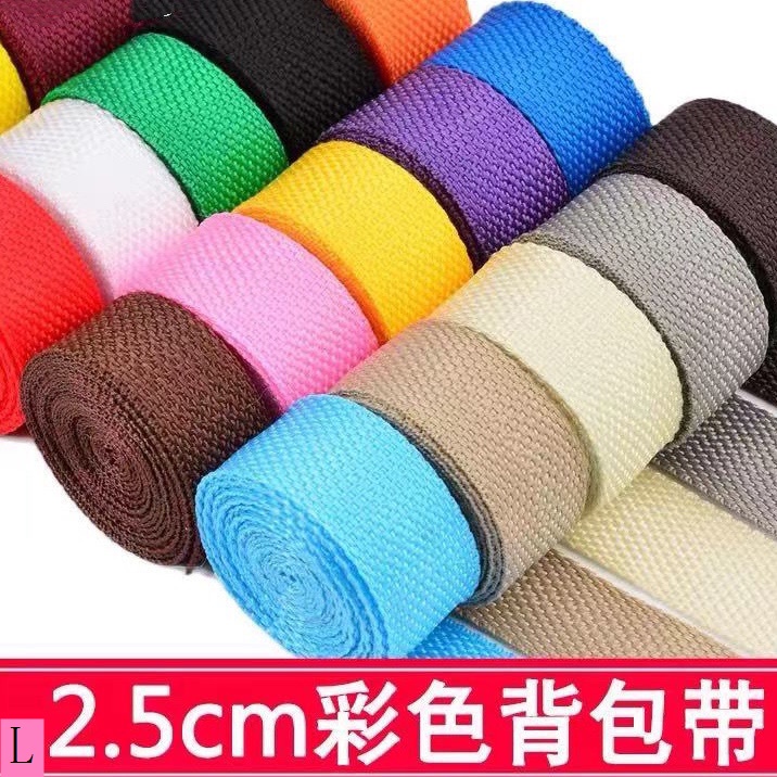 Color Backpack Strap School Bag Canvas Thickened Braided Accessories ...