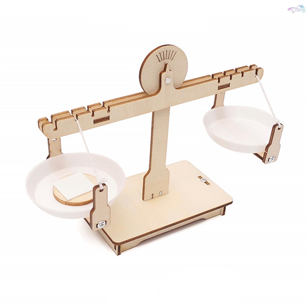 DIY Balance Scale Lever Wooden Weighing Scale Science Math Teaching ...