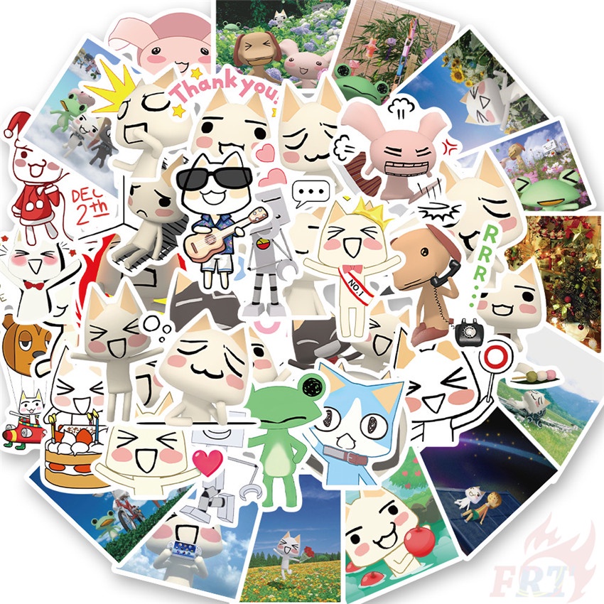 50Pcs/Set Inoue Toro Series 01 Stickers Fashion DIY Waterproof Decals ...