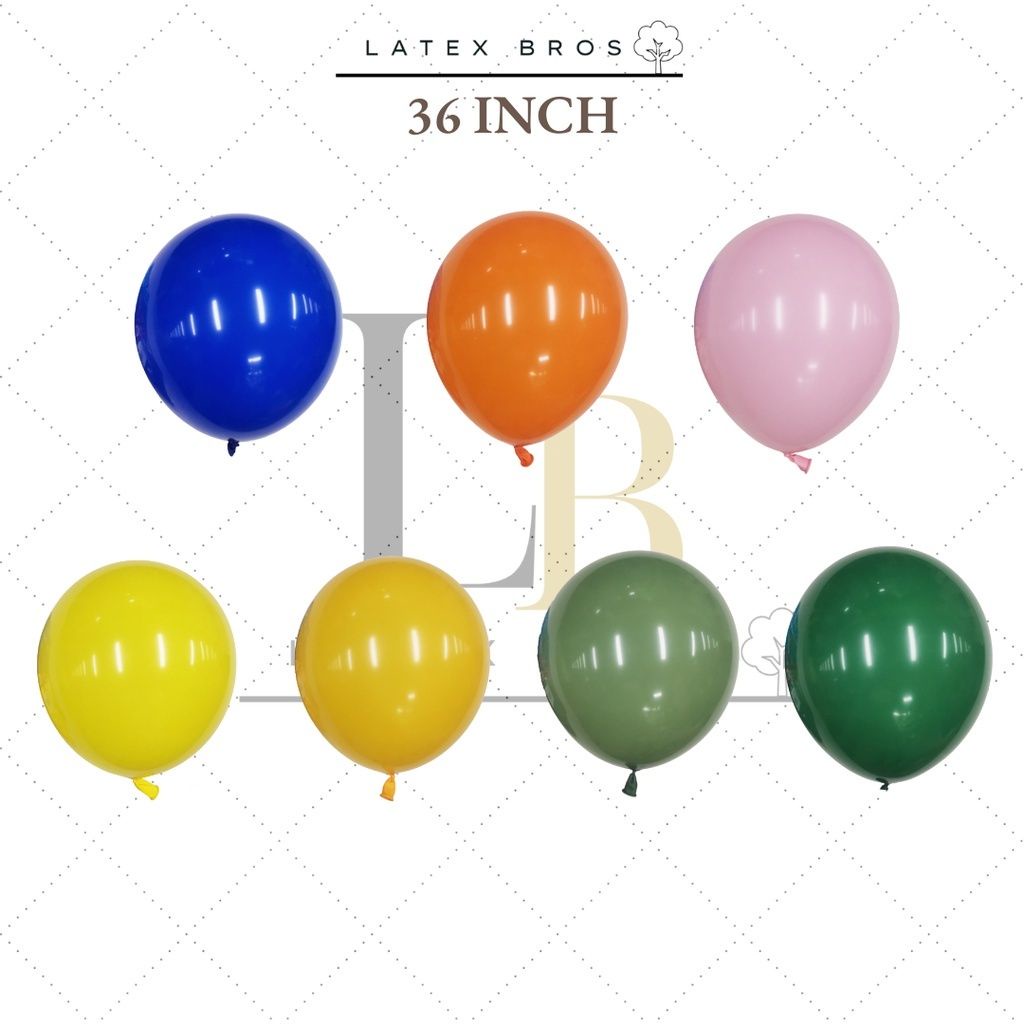 36 Inch High Quality Matte Latex Balloon (1 piece/pack) | Shopee Singapore