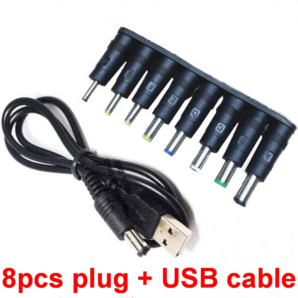 Universal USB to DC Cable 5V Power adapter Cord Charger Plug 5.5mm 2 ...