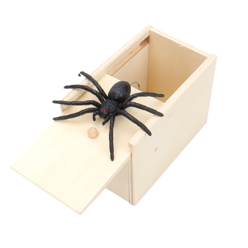 Spider Box Scares Friends, Surprise Gift Box, Open Box, Let Spider Jump ...