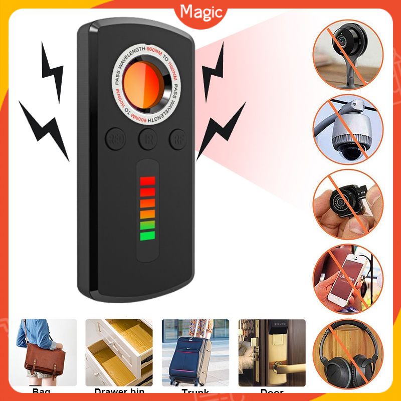 Anti Monitoring Signal Detector High Sensitivity Gps Wireless Infrared Anti-tracking Hidden ...