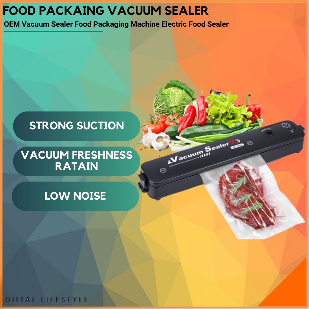 Sealer Kitchen Automatic Vacum Vacuum Seal Food Saver Vacuum Sealer ...