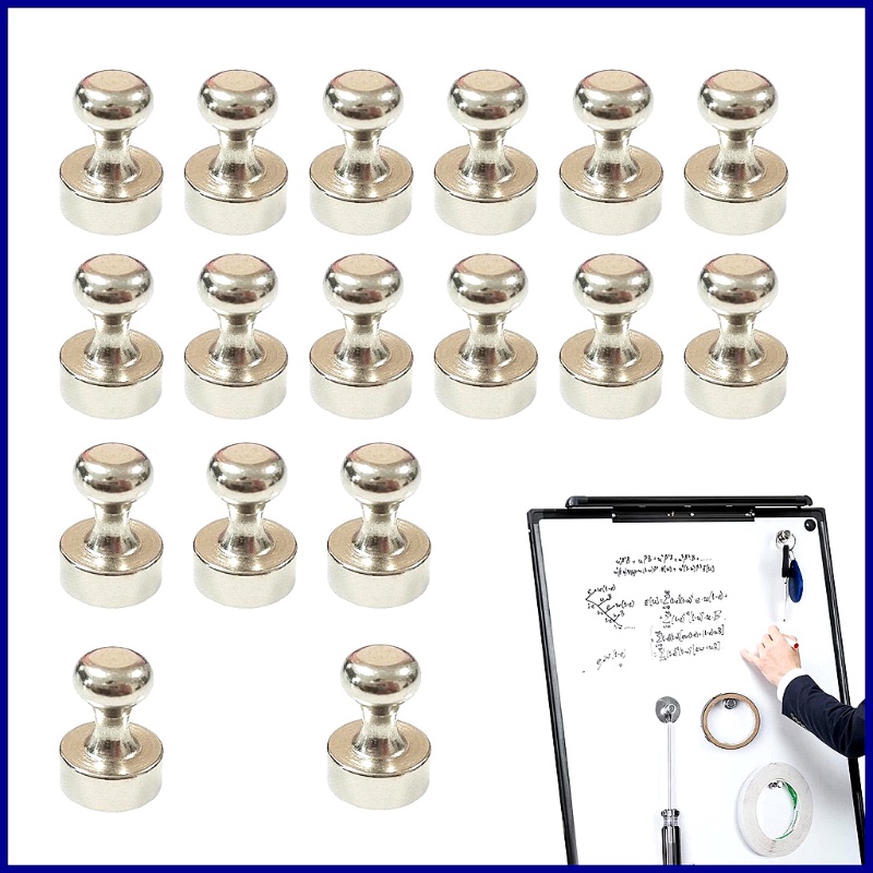 Metal Magnetic Push Pins Magnetic Thumb Tacks, Practical Fridge Magnets ...