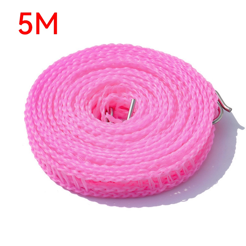 5/8/10M Portable Anti-Skid Windproof Clothesline Fence-Type Clothesline ...