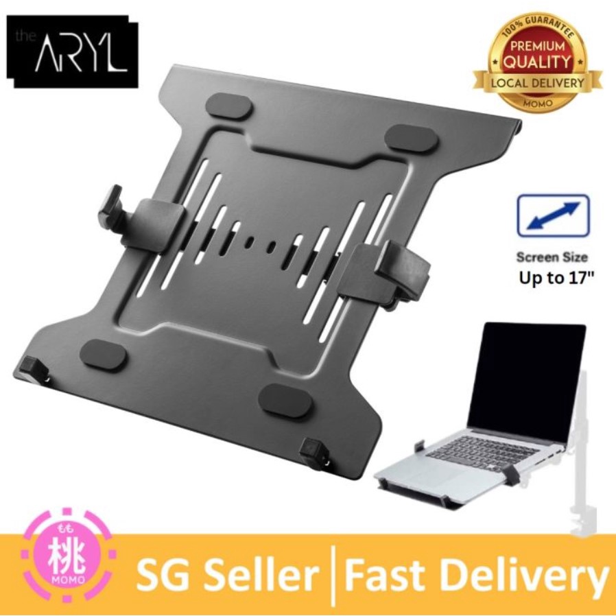 the Aryl Laptop Mount Tray for Monitor Arms, Notebook Arm Mount Tray ...