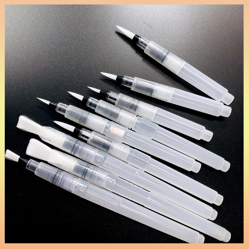Watercolor Brush Artist Painting Pen Water Color Brush Refillable Pen ...