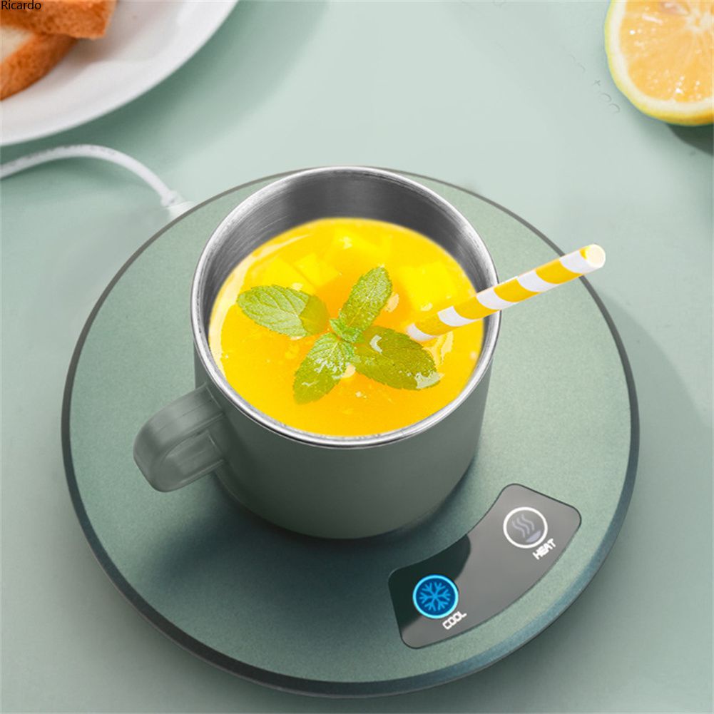 Cooling Warm Cup Quick Electric Mug Tray 2 In 1 Smart Hot And Cold ...