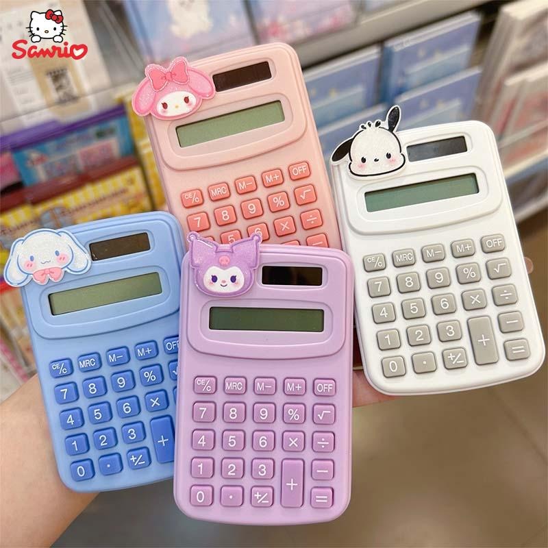 Sanrio Calculator Hello Kitty My Melody Kuromi Cinnamoroll Pochacco ...