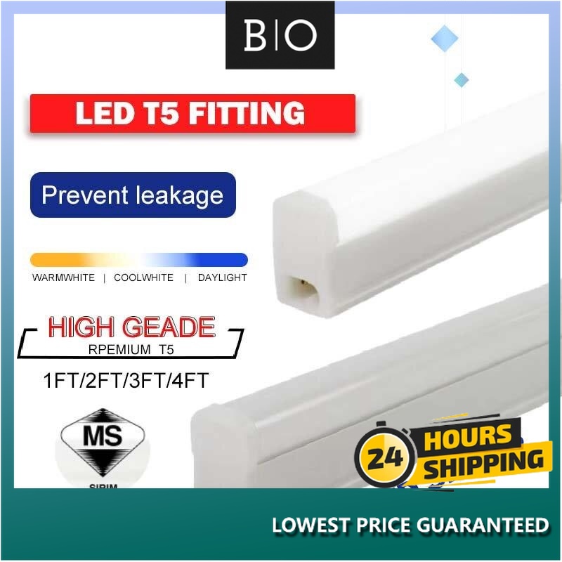 LED T5 Tube Light Wall Ceiling Strip Lighting Lampu T5 LED Cabinet ...