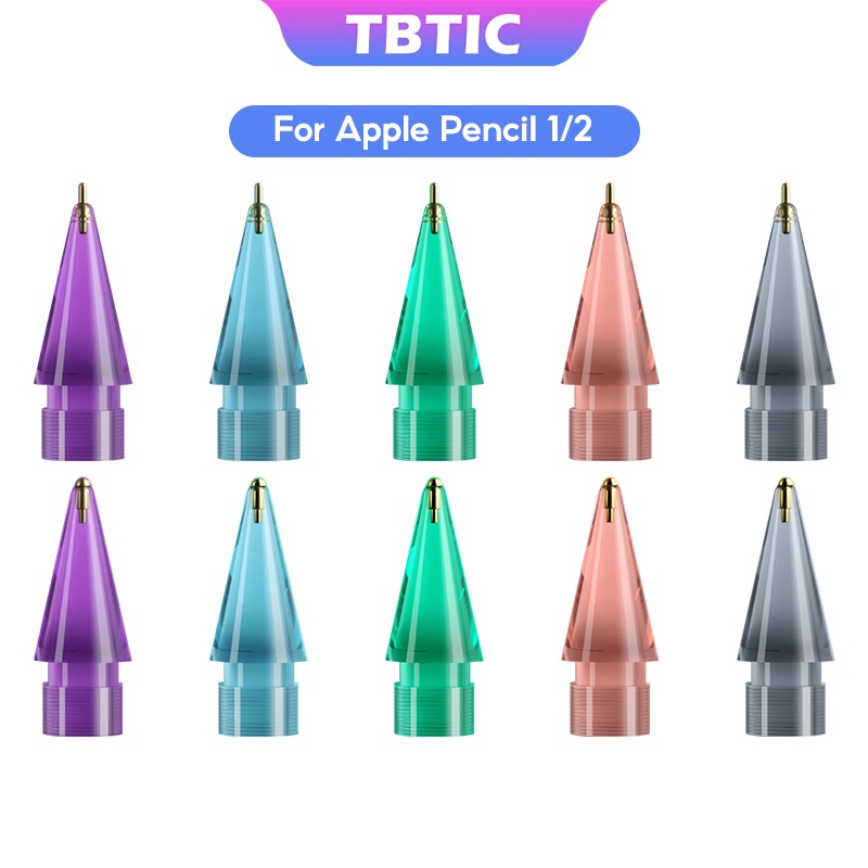 TBTIC For Apple Pencil Tip Pro USB C 1st 2nd Gen Generation Replacement ...