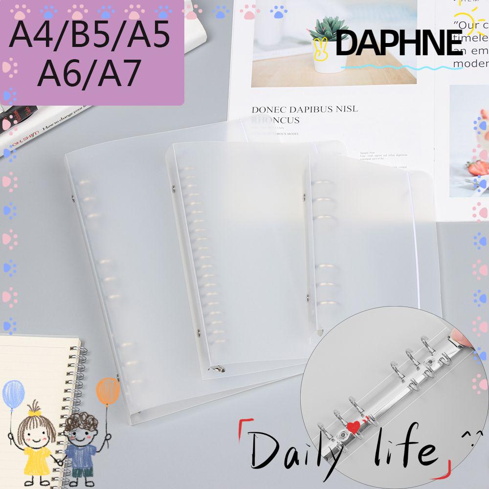 DAPHNE A4/B5/A5/A6/A7 New Notebook Shell Fashion Ring Binder File ...