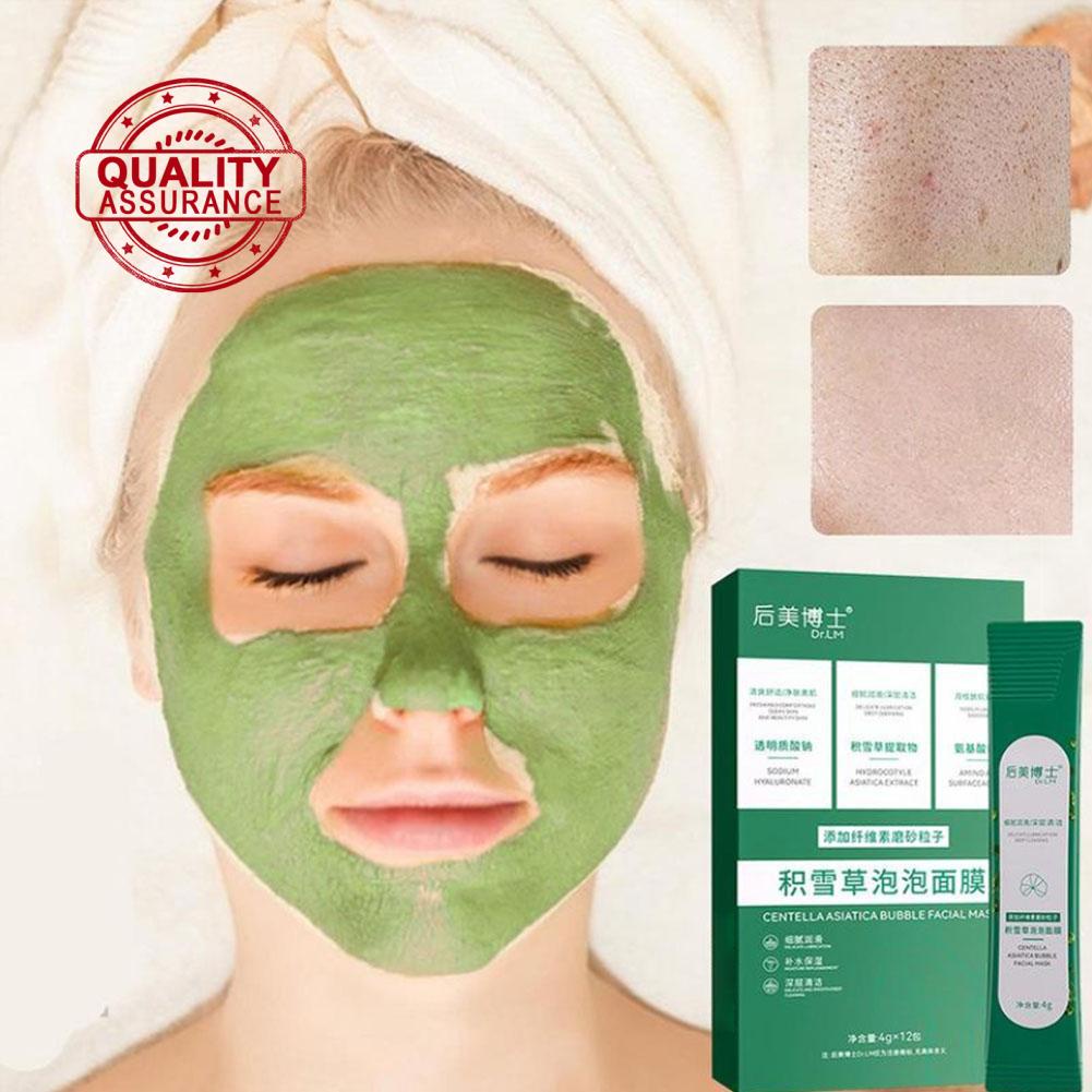 DR.LM 12pcs/Box Centella Asiatica Bubble Facial Mask Cleansing ...