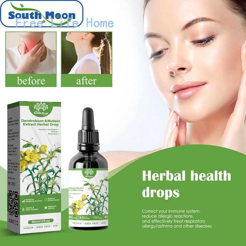 Dendrobium & Mullein Extract - Powerful Lung Support & Cleanse ...