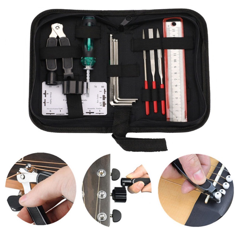 Guitar Maintenance Tool Kits Repair and Maintenance Tools Full Set of ...