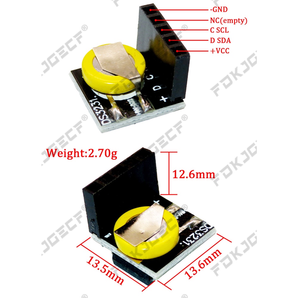 Precision Ds3231 Real Time Clock Module Rtc Ds3231 33v5v For Raspberry Pi For Arduino Diy Kit