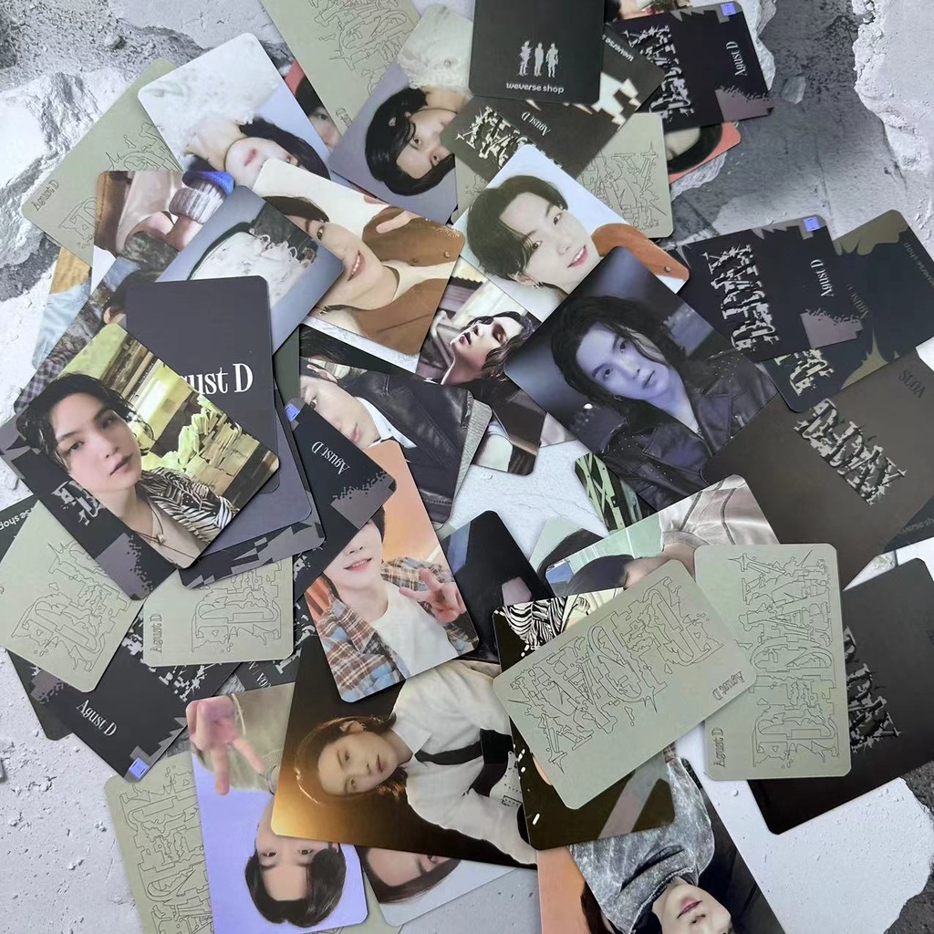 Kpop Bangtan Boys SUGA Agust D Solo Album D-DAY Photocard Fan ...