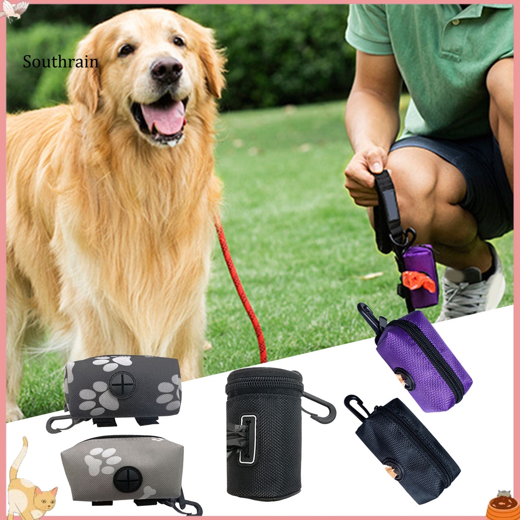 SOU Poop Bag Holder Portable Dog Poop Trash Bags Dispenser Gadget ...