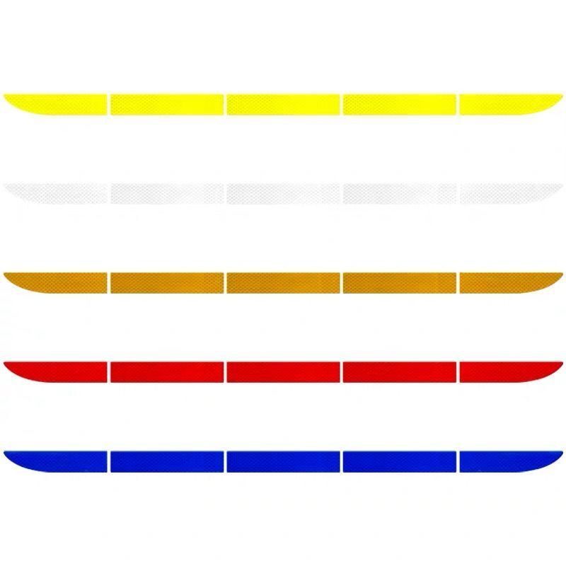 Car Trunk Reflective Sticker Long Tail Box Stickers Rear Bumper Bumper ...