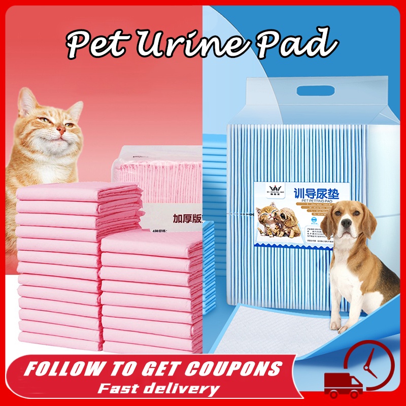 Pet Puppy Training Mat Wee Wee Pad Urine Pat For Cat Dog 5 Layers L And ...