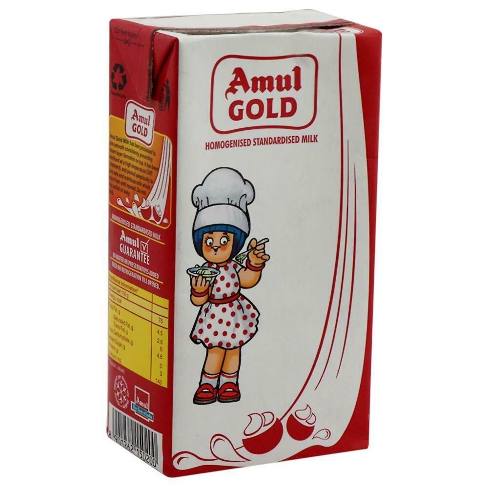 Amul Gold Standardised Milk 1ltr | Shopee Singapore