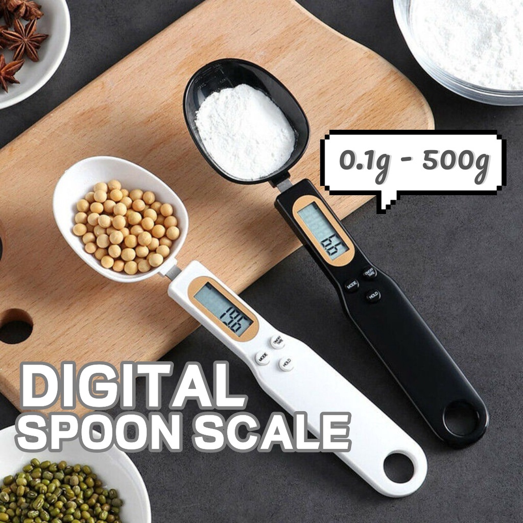 Electronic Spoon Weight Scale Digital Baking Spoon Scale Kitchen ...