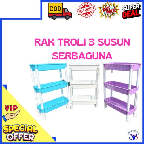 3-wheel Stacking Trolley Rack/Trolley Rack/Kitchen Salon Trolley Rack ...