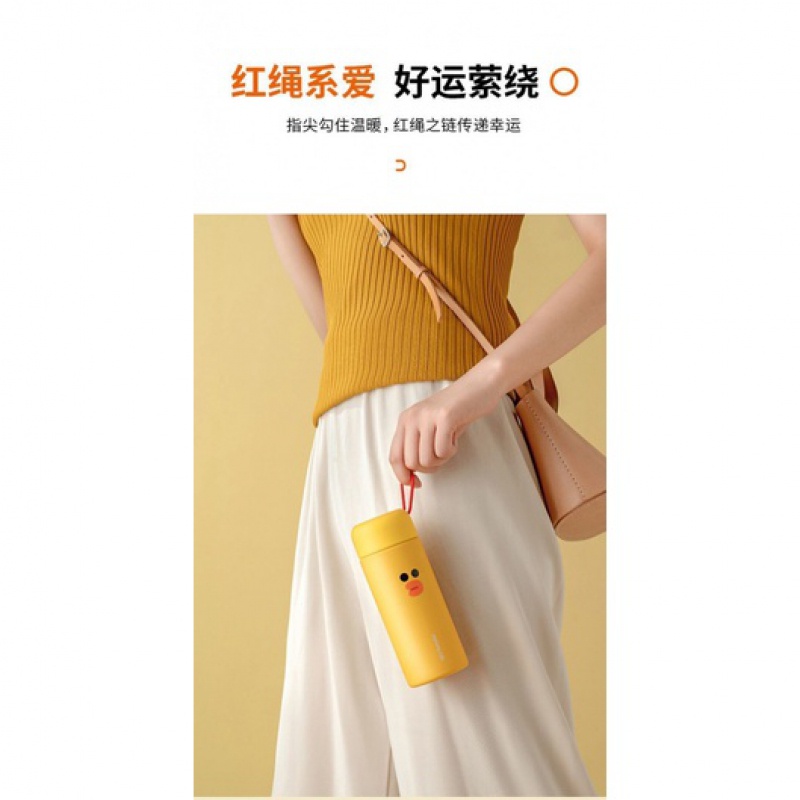 [Line Friends]Joyoung thermos bottle (260/350/450/500ML) | Shopee Singapore