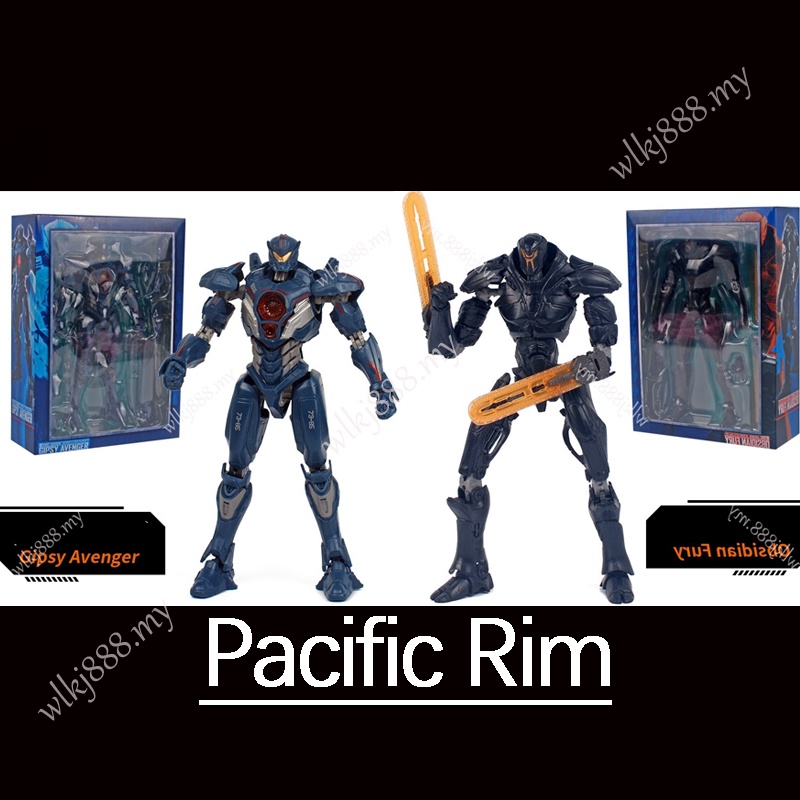 Pacific Rim 2 Action Figure Obsidian Fury Gipsy Avenger Articulado 17cm ...