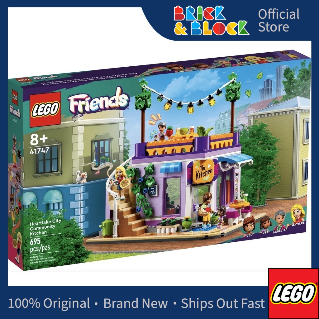 LEGO 41747 Heartlake City Community Kitchen | LEGO Friends | Shopee ...