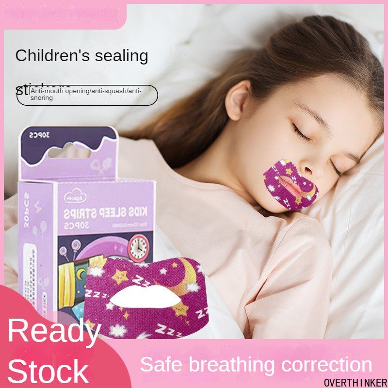 Safe Correction of Mouth Breathing Oral Breathing Correction Stickers Anti-opening Mouth ...